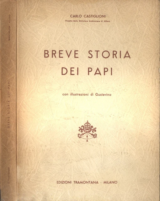 BREVE STORIA DEI Papi. . Carlo Castiglioni. 1959. . EUR 12,00 - PicClick IT
