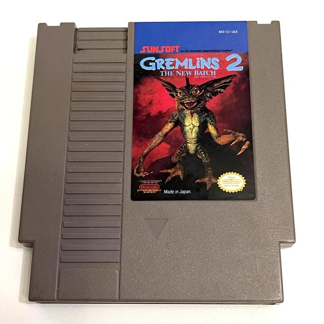 JEU VIDÉO GREMLINS 2 The New Batch NES - Testé / Fonctionne - Jeu ...