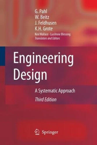ENGINEERING DESIGN: A Systematic Approach by Gerhard Pahl EUR 87,30 ...