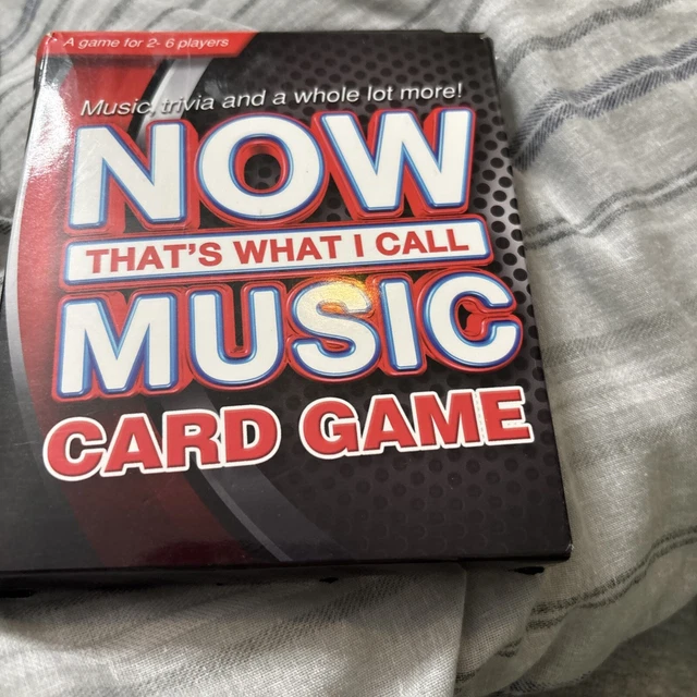 NOW THAT'S WHAT I Call Music Trivia Card Game Sony PL6795 £9.99 ...