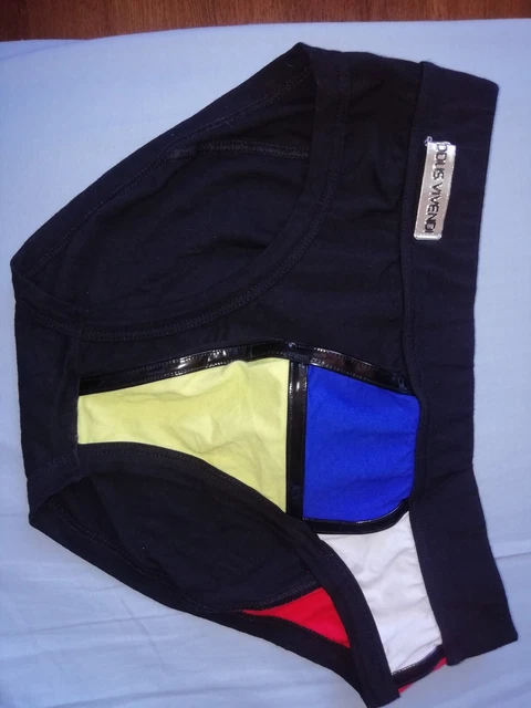 SLIP BRIEF TANGA hom Modus Vivendi Mondrian médium EUR 8,00 - PicClick FR