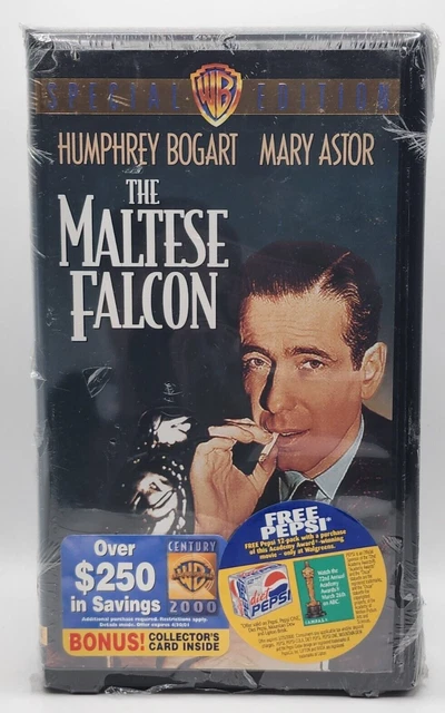 BANDE VHS HUMPHREY Bogart The Maltese Falcon édition spéciale neuve ...