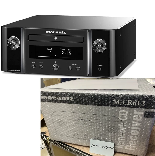 MARANTZ M-CR612 NETWORK CD Receiver Black Bluetooth Airplay2 100V NEW ...