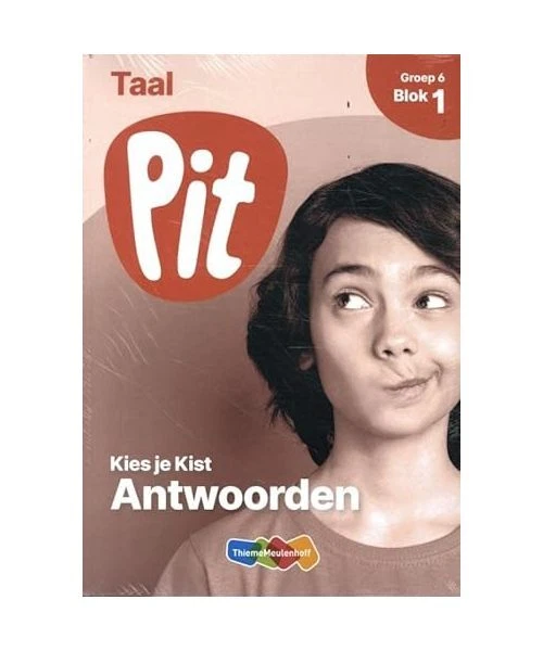 PIT TAAL ANTWOORDEN leerwerkschriften groep 6 EUR 20,16 - PicClick FR