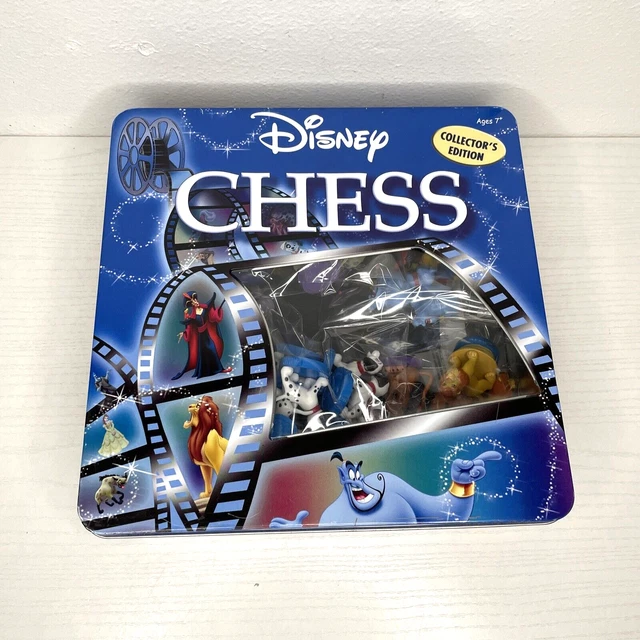 DISNEY CHESS GAME Set Collector's Edition "Heroes & Villains 2004 USED ...
