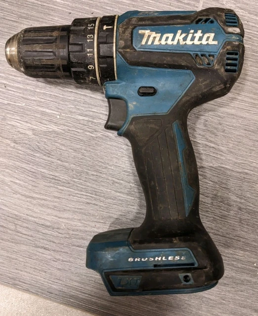 MAKITA DHP485 18V LXT Li-ion Cordless Brushless Combi Hammer Drill Body ...