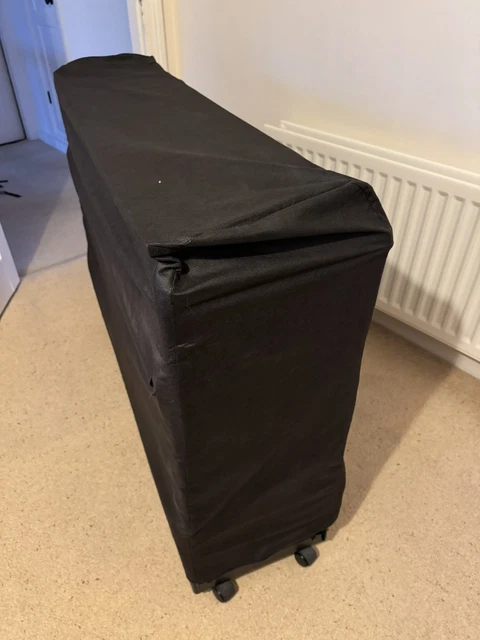 FOLDING BED WITH Mattress Space-Saving Fold-Up for Easy Storage £57.90 ...