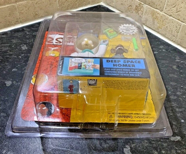 THE SIMPSONS DEEP Space Homer WOS Figure World Of Springfield Zoloworld ...