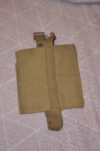 ORIGINAL BRITISH ARMY WW2 DATED 37 Pattern Water Bottle Harness Carrier ...
