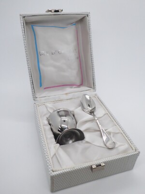 COFFRET BAPTÊME NAISSANCE Guy Degrenne Coquetier + cuillère EUR 25,00 - PicClick FR