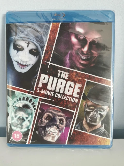 THE PURGE 5-MOVIE Collection BLU-RAY Box Set Brand New & Sealed £29.99 ...