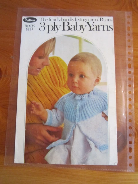 VINTAGE KNITTING PATTERN Book Patons Book Number 889 Great **** Must ...