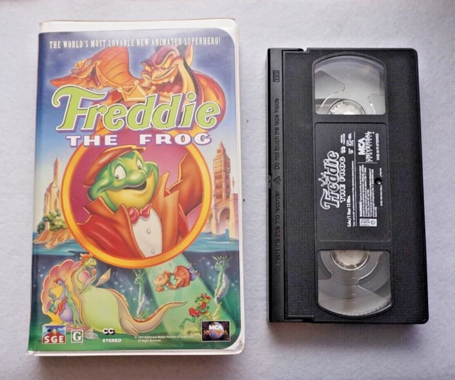 FREDDIE THE FROG -VHS Animated Feature Film- TESTED £2.88 - PicClick UK