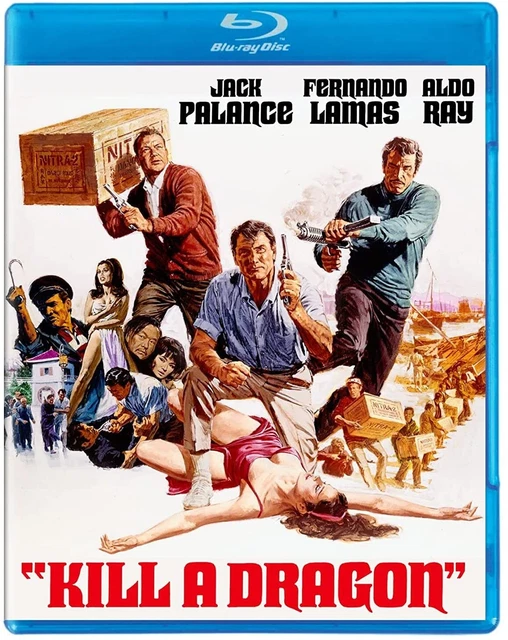 KILL A DRAGON (Blu-ray) Jack Palance Aldo Ray Fernando Lamas Kam Tong ...