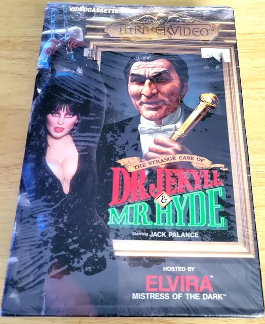 DR. JEKYLL & Mr. Hyde Elvira Thriller Video Betamax NOT VHS BIG BOX ...