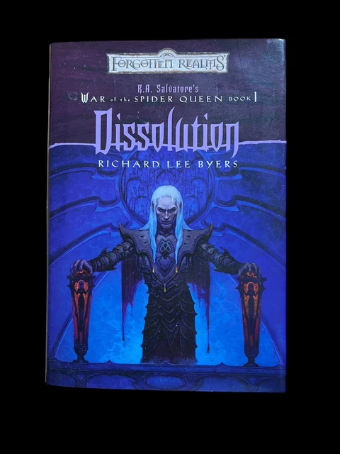 DISSOLUTION: BOOK 1 Forgotten Realms War of Spider Queen Book 1 Richard ...