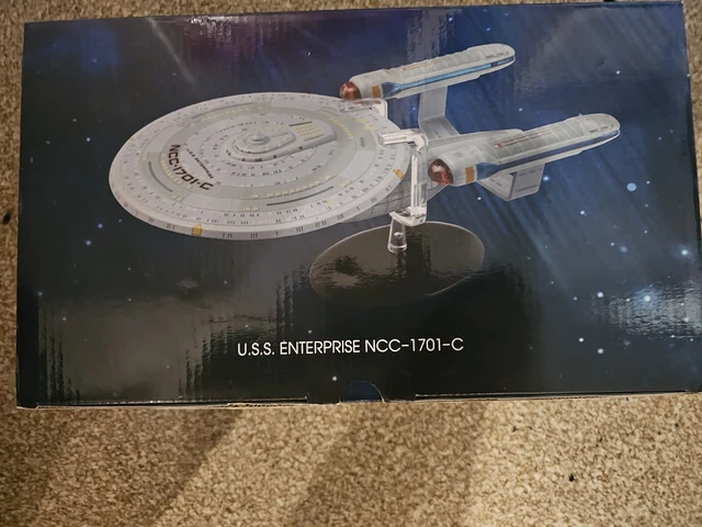 STAR TREK EAGLEMOSS Federation Starship USS ENTERPRISE NCC-1701-C XL ...