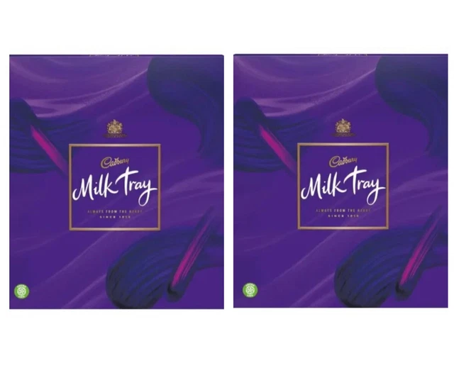 2 X CADBURY Milk Tray Chocolate Gift Box, 360g £19.99 - PicClick UK