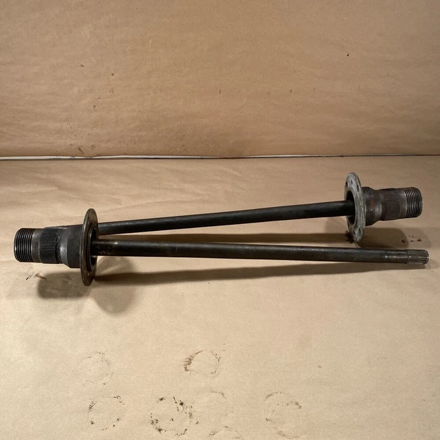 ORIGINAL MG MGB Banjo Axle Half Shafts Splined Hubs RH and LH BTB732 ...