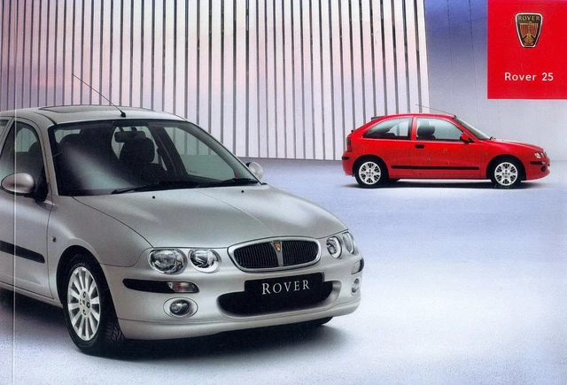 ROVER 25 PROSPEKT 2002 11/02 D brochure prospectus catalogue broszura ...