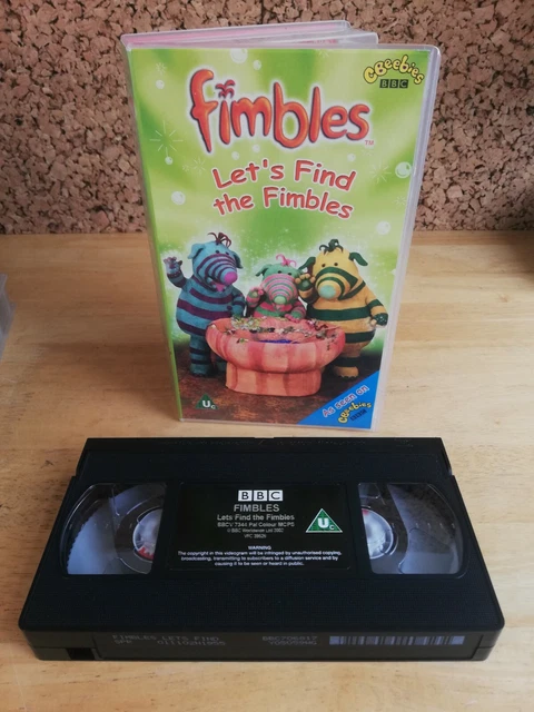 FIMBLES - LET'S Find The Fimbles VHS Video Tape Cassette Vintage ...