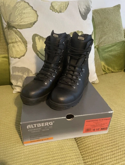ALTBERG PEACEKEEPER P3 VS Original Police Boots - Size 10.5 - Brand New ...