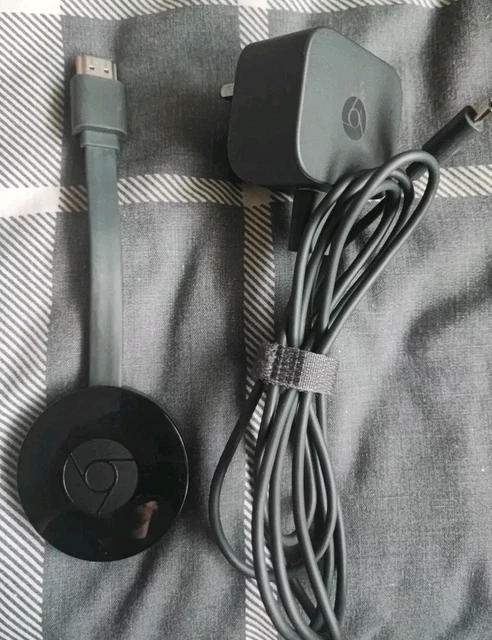 GOOGLE CHROMECAST (2ND Generation) Media Streamer - Black £19.99 ...