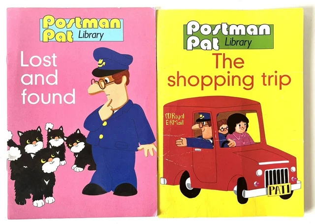 POSTMAN PAT LIBRARY x2 Book Bundle The Shopping Trip Lost and Found ...