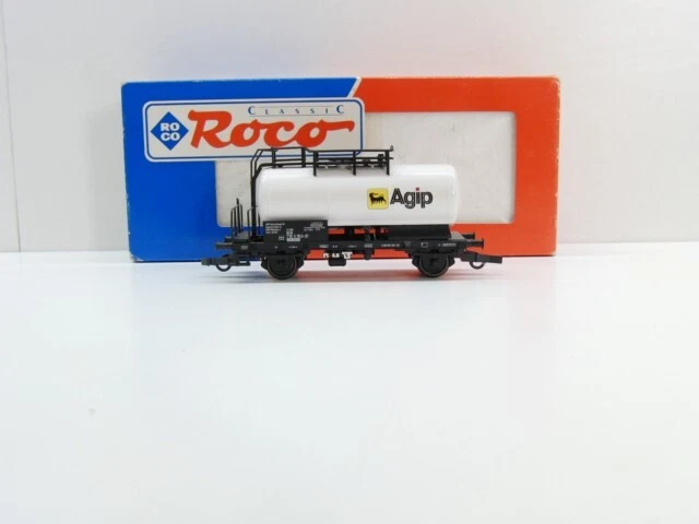 ROCO H0 46070A Kesselwagen "Agip", DB, KKK NEM, DC, TOP in OVP #44975 ...