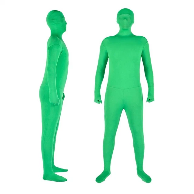 SCREEN SUIT CHROMAKEY Green Suit Disappearing Bodysuit Chroma Key ...