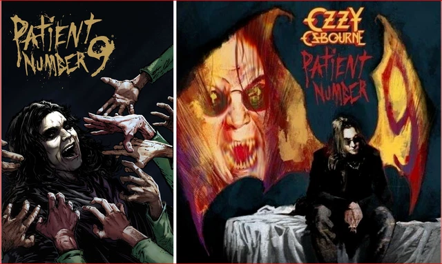 PATIENT NUMBER #9 Ozzy Osbourne CD + Comic Book Variant 2022 Todd ...