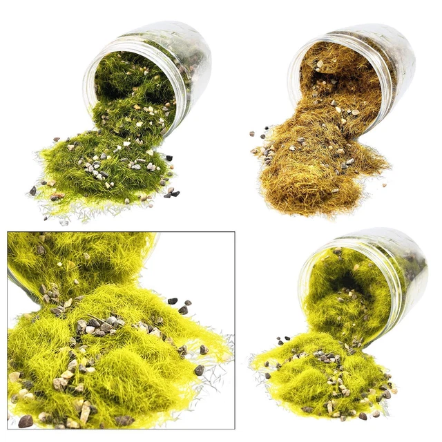 TERRAIN POWDER, FAKE Grass, Landscape Building Sand Table Scenery Fairy ...