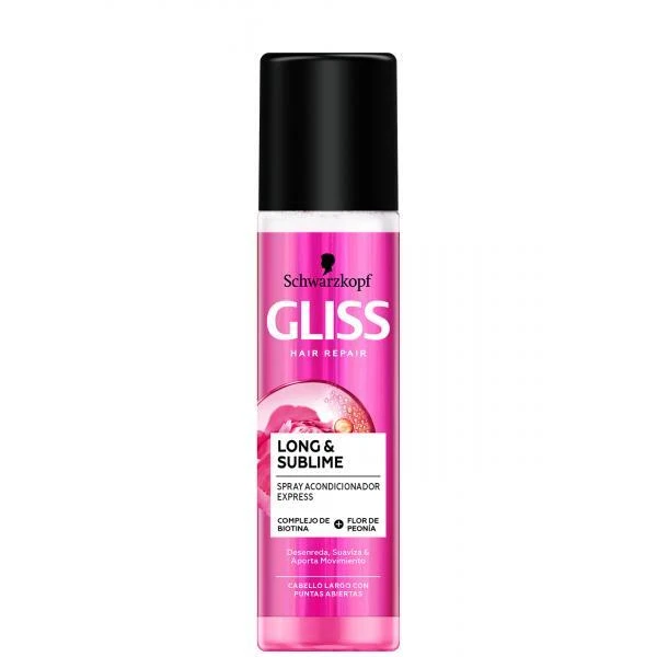 SCHWARZKOPF GLISS LONG And Sublime Conditioner Spray Express 200ml EUR ...