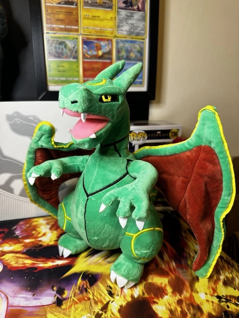 CHARIZARD FUSION RAYQUAZA Pokemon Plush Soft Toy 24cm £24.99 - PicClick UK