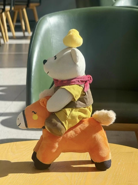 NEW 2026 CHINA Starbucks Year of the Horse Riding Bearista Plush Doll ...