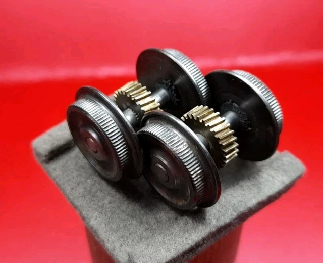 TRIANG HORNBY X116 Deep Flange Wheel Axle Assembly Set VGC R55 R155 ...