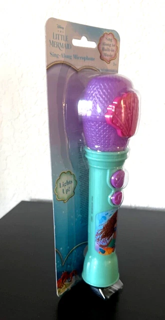 DISNEY LITTLE MERMAID Live Action Ariel Sing-Along Microphone Halle ...