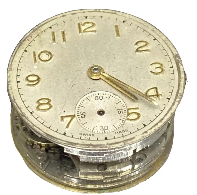 VINTAGE SWISS WRISTWATCH Fortex Movement £4.00 - PicClick UK