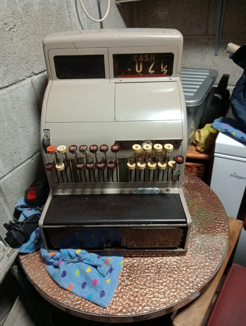 ANTIQUE NATIONAL CASH Register / Till £104.68 - PicClick UK