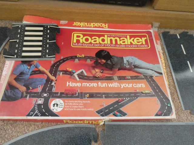 VINTAGE IDEA PRODUCT Roadmaker Model set 1970s for corgi toy cars 1/60 scale £25.99 - PicClick UK