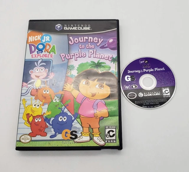 DORA THE EXPLORER: Journey Purple Planet (Nintendo GameCube, 2005) No ...