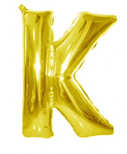 LETTRE BALLON FEUILLE K Ballon à Gonfler Anniversaire D'Enfant ...