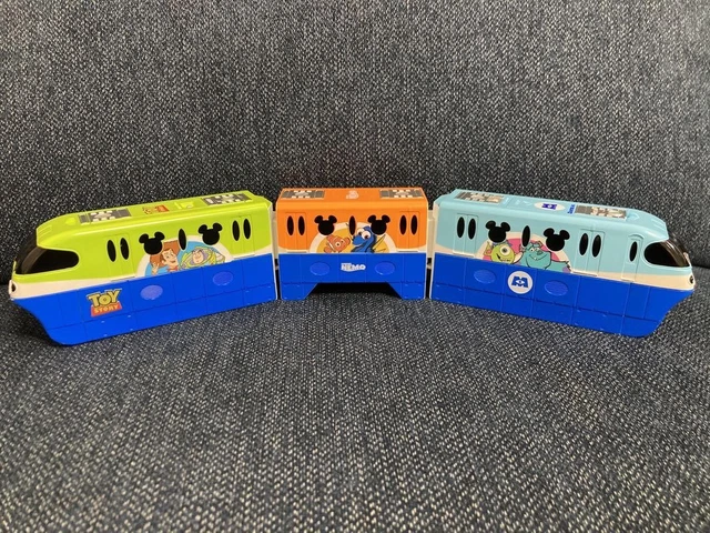 DISNEY PIXAR RESORT Line Plarail Toy Monorail Toy Story & Finding Nemo ...