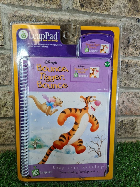 LEAP PAD LEAP Frog Interactive Book & Cartridge Bounce Tigger Bounce ...