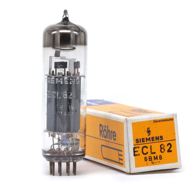 ECL82/6BM8 SIEMENS NOS Tube Lampe Valvola Valve Valvula 진공관 真空管 电子管 $25 ...