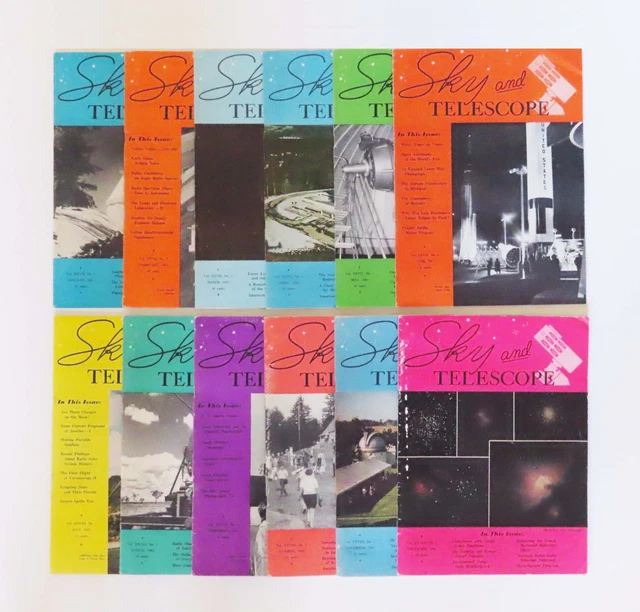 SKY AND TELESCOPE Magazine 1963-1970 — Single Issues Or Complete ...