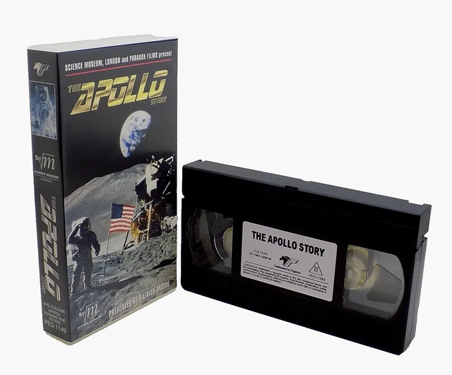 THE APOLLO STORY - VHS Video Tape (2002) PAL Presented By Patrick Moore ...