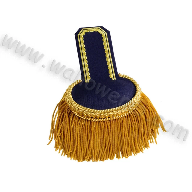 EPAULETTE SHOULDER MILITARY epaulettes gold epaulettes french shoulder ...