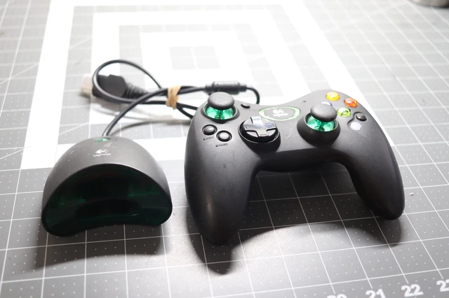 LOGITECH CORDLESS PRECISION Wireless Controller for Original Xbox ...