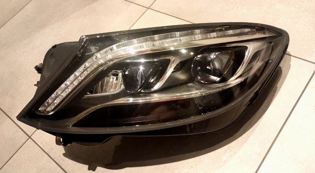 MERCEDES BENZ S-CLASS W222 headlight FULL LED front Left side ...